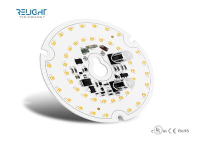 China Cool / Warm White 2835/5630 SMD LED Module , Round Led Pcb Mudule Board With Sensor for sale