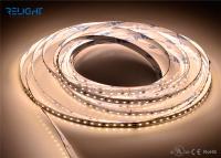 China Flexible DC12v / 24v 4000LM Outdoor Led Strip Lights 120pcs/M 9.6w/M for sale