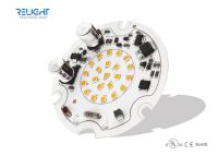 China AC 120 V Flicker Free Round Module with 9 W CRI 90 and 95 Lm / W for sale