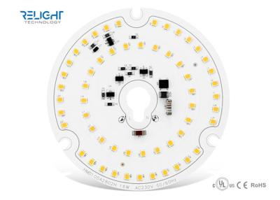 China 1600LM Efficiency Round AC LED Module Dimmable Φ100mm With 16W 230V for sale