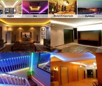 China IP20 Addressable 12V Ws2818B 5050 RGB LED Strip 120 Degree Viewing Angle for sale