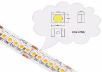China SMD 3528 240 led per meter warm white led strip lights High CRI uo to 90 for decorate for sale
