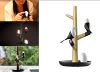 China MESUN Bird lamp with ambient night light & motion & Touch Sensitive Soothing LED /Magnetic Rechargeable for sale