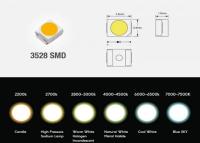China Relight Decoration use SMD 3528 chip IP 20-IP68 white color customize 4.8W DC24V high effency copper Flexible Led Strip for sale