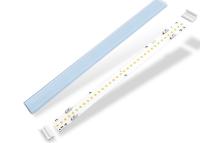 China SMD2835 size 280*30mm 120V 9W PF0.95 1000-1200lm CRI up to90 Aluminum material PCB white color Indoor Linear led module for sale
