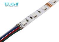 China Dimmable 12V 5050 RGB LED Strip Multicolor 120° Beam Angle With Wifi Controller for sale