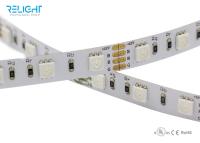 China SMD 5050 Flexible LED RGB Strip Lights , 24V / 12 Volt Strips for sale