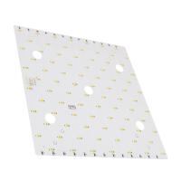 China Dual color temperature High Efficiency 12W 160lm Square Samsung LED Module Aluminum for sale