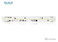 China Linkable 280x30mm 9w Led Linear High Bay Light Recessed Pendant Inground Trunking System for sale