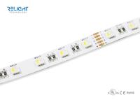 China waterproof led flexible strip lights smd5050 5m 300leds DC24V RGB+W for sale