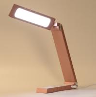 China 5 Level Brightness Triangle LED Office Lamp , Led Reading Light Wireless Charger Function for sale