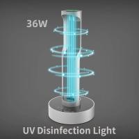 China AC120V/220V 36W UV Sterilizer Lamp With Touch Sensor Room Sterilization Indoor for sale