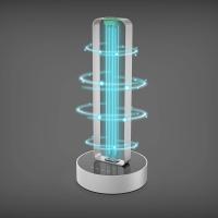 China Aluminum Alloy Customized Ultraviolet Sterilizer Light For Room And Kichen 36W AC110-220V for sale