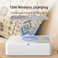 China 10w Wireless Charger UV Sterilizer Lamp Germicidal UV Phone Sanitizer for sale