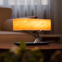 China 5W Table LED Night Lamp Wireless Charger Desk Lamp Tree Of Light for sale