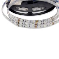 China Full color IC led strip 18w / m built - in IC 5050 Flexible LED Strip Lights with 3m tape on the back for sale