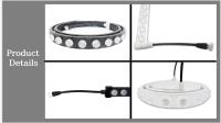 China SMD2835 Flex LED Strip Lights Silicone Material High Efficacy 130LM/W - 170LM/W for sale