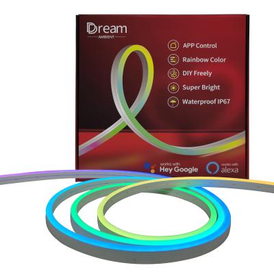 China Dc12v / 24v Flexible Neon Lighting Low Voltage Outdoor Indoor Using for sale