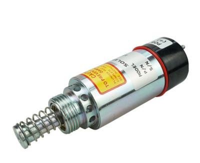 China 1255772 125-5772 8C-3663  3114 3116 Shutdown Valve 24V Fuel Stop Solenoid for sale
