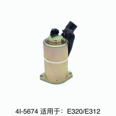 China 41-5674 SOLENOID VALVE Construction Machinery Auto Parts Excavator Part Rotary for sale