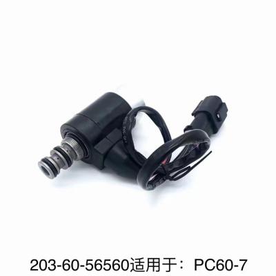 China 203-60-56560 4D95 PC60-5 PC60-6 203-60-56180 solenoid valve for sale