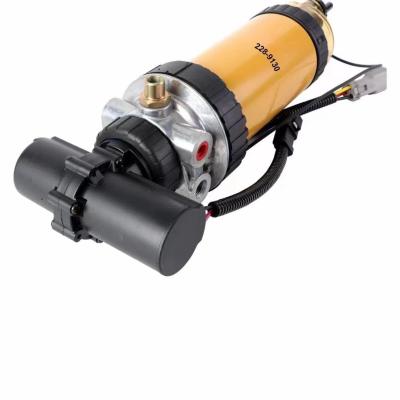 China 228-9130  Fuel Filter Assembly 228-9130 P551433 34470 35332 With Electronic Pump For  Excavator Fuel Water Separator for sale
