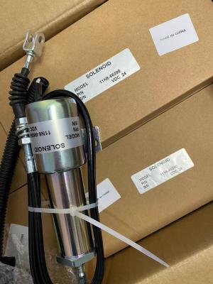 China 11n6-66090 XKAL-00016 Shut Off Solenoid Assy Hyundai Excavator R210LC-7H R220LC-7H 24V for sale