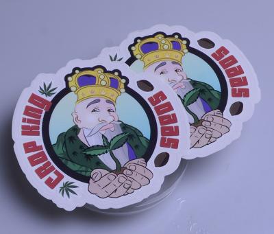 China Full color printing custom outdoor UV resistant die cut window sticker decal for sale