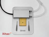 China Ultra Thin 15mm Peltier Microscope Stage Dual Path Temperature Controlled Stage for sale