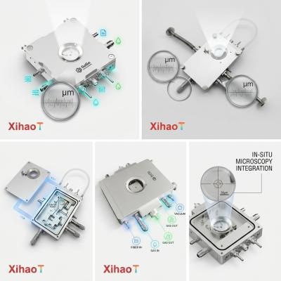 China Extreme Temperature Heating Cooling Stage Wide Range -190°C to 600°C ±0.1°C Stability Materials Research for sale