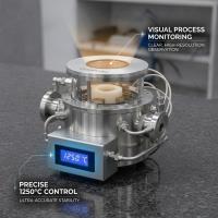 China Spectroscopy Microscope Heating Stage 800°C ±0.1°C Stability 50°C/min Rate Raman FTIR Compatible Ceramic Holder for sale