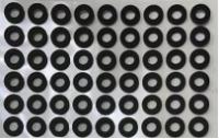 China High Temperature Silicone Rubber Sealing Washer Flat Round Shape for sale