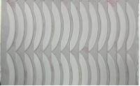 China White And Grey PTFE Mouse Skates With Double Sided Adhesive Tape for sale
