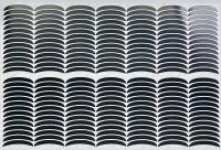 China Innocuous Black Crescent PTFE Mouse Skates, Heat Resistant with Adhesive for sale