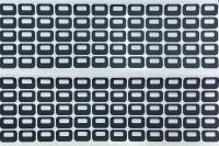 China Self-Adhesive Rectangle Waterproof Breathable Membrane Patch with Frame for sale