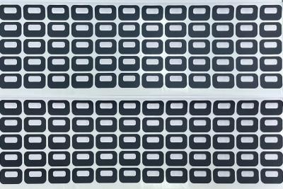 China Self-Adhesive Rectangle Waterproof Breathable Membrane Patch with Frame for sale