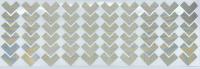 China V-Shaped Gold Plated EMI Shielding Conductive Foam Pads, Self Adhesive Pre-Cut Chevron Sponge Gasket for sale