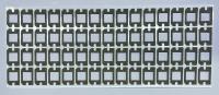 China Self Adhesive Hollow Frame Conductive Foam Pads | Custom Die Cut EMI Shielding Sponge Gasket for sale