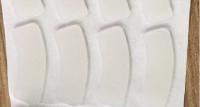 China Bluetooth Earphone Translucent Silicone Rubber Pad 0.05mm Thick for sale