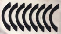 China Fire Retardant PTFE Mouse Skates Pads 0.7mm High Temp Resist 300 Centigrade PTFE for sale