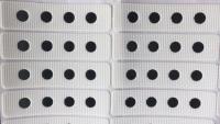 China 0.05 mm Polypropylene Die Cut Products Velcro Cord Ties for sale