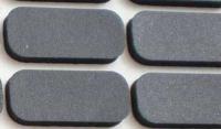 China Odourless High Temperature Silicone Rubber Pad 24.1 Mpa Chemical Treated Surface for sale