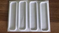 China 20mm White Color Soft Double Sided EVA Foam Tape Material ROHS Certification for sale