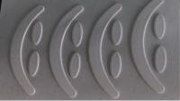 China 0.45mm Thick Plastics Die Cut PTFE Skate In Paint Mixing Equipment And Obturateur for sale