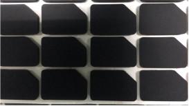China Black Die Cut Silicone Nitrile Butadiene Rubber Products NBR NR EPDM Cushion for sale