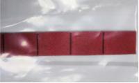 China 0.25mm Die Cut Mylar Wood Pulp Cotton Fiber Paper Insulation Red Rigid Shape for sale