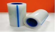 China Thermoplastic Polymer Clear Protective Film Tape Shore Hardness 1220mm wide for sale