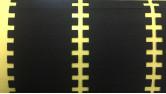 China 0.3mm Zip Shape Bonding EVA Thin Adhesive Foam Hardness 38 Degrees for sale