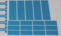 China 0.05mm Blue Protective Film Polyvinyl Chloride CANEC1803218301 Certification for sale