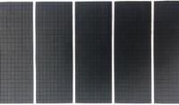 China Fire Retardant Black Mylar Roll Plastic 4*4mm Square Mould Die Cutting for sale